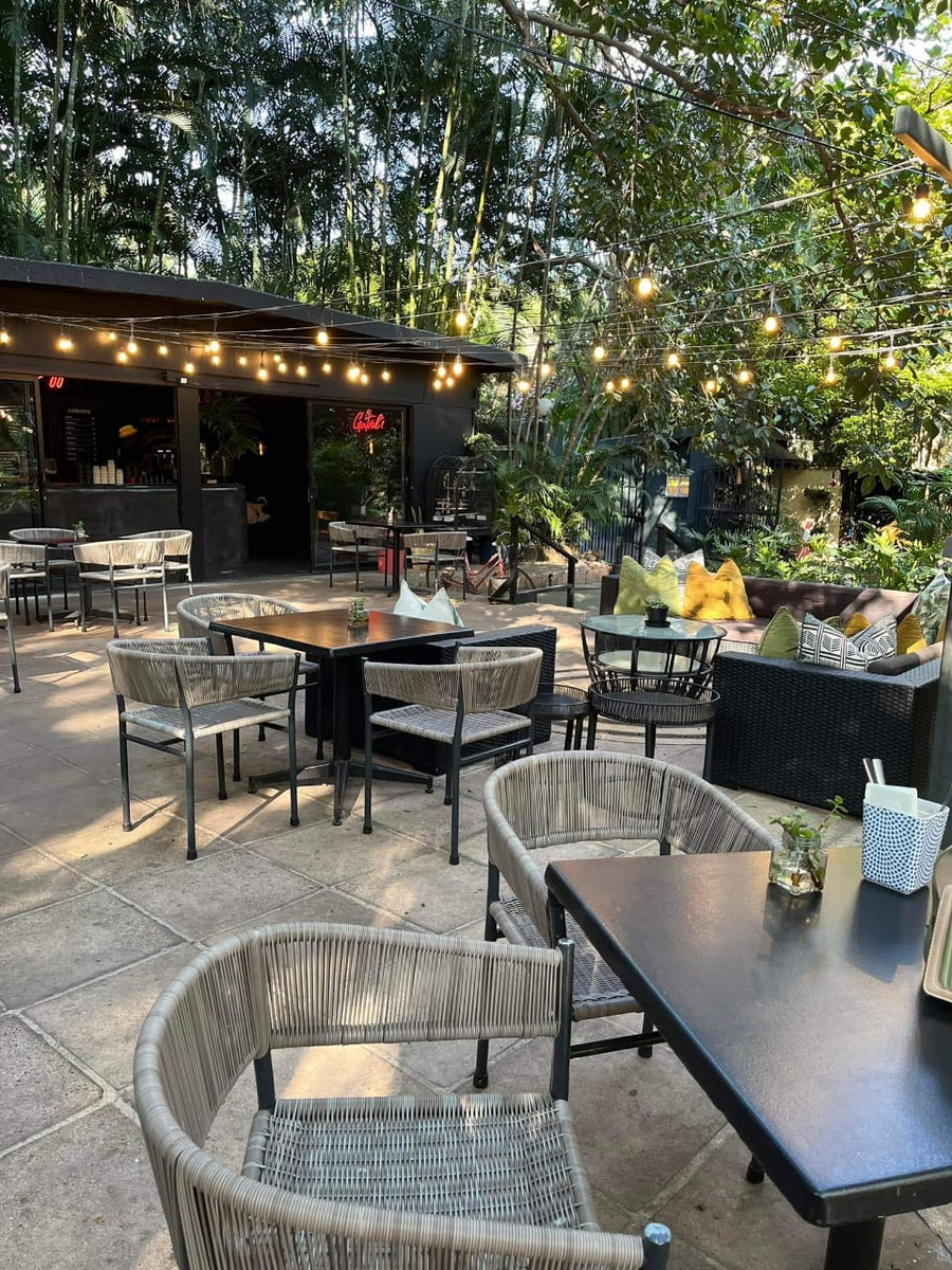 Outdoor dining rope Chairs Collection