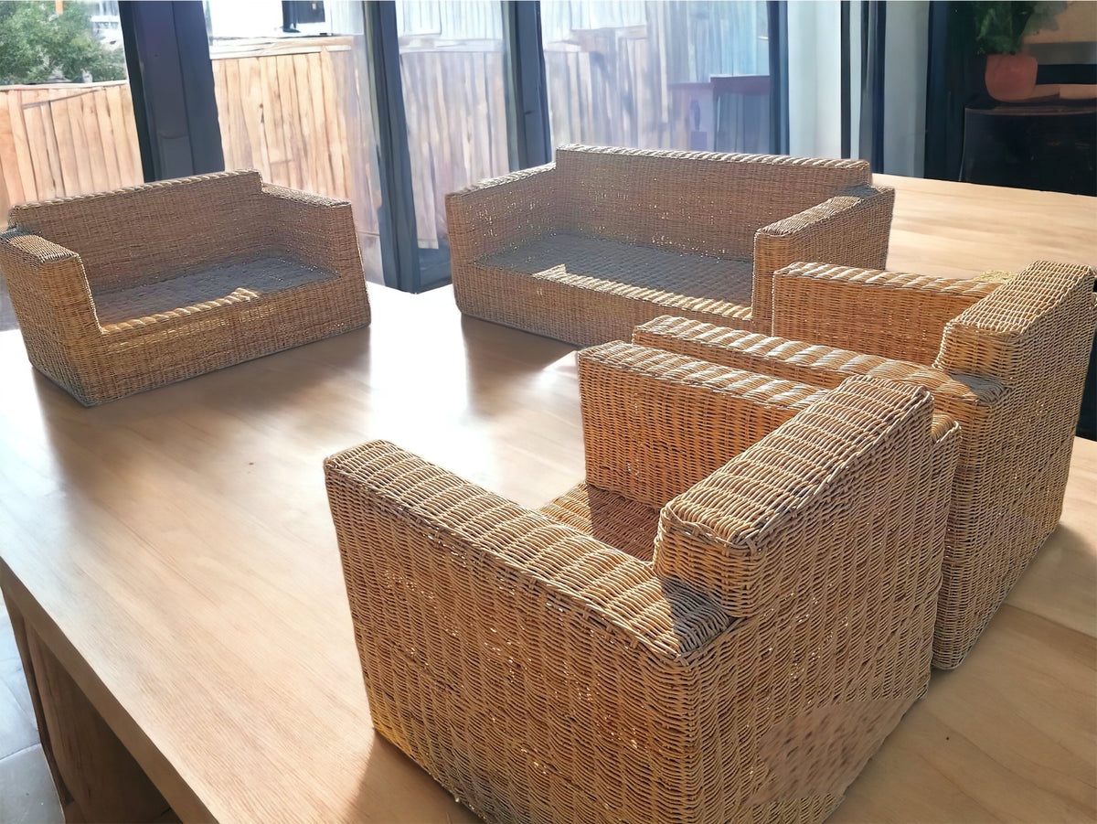 Kubu Rattan Furniture 7-Seater Set